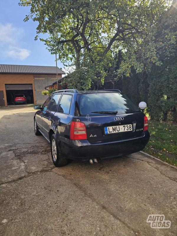 Audi A4 2001 in Panevezys, with an engine capacity of 1.90 L and mileage of 289 thousand km for 850 €, photo 7 on AUTOMOTO.COM.LV
