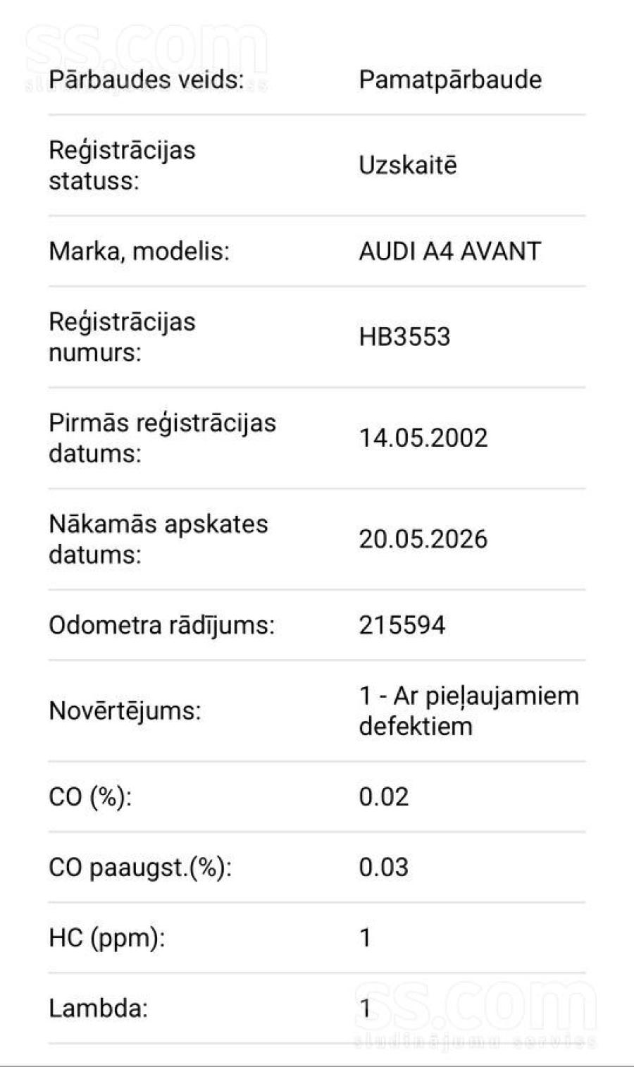 Ауди А4 2002 в Рига, объемом двигателя 1.60 л и пробегом 216 тыс. км за 2300 €, фото 22 на AUTOMOTO.COM.LV