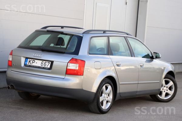 Audi A4 2002 in Tukums, with an engine capacity of 2.00 L and mileage of 241 thousand km for 1550 €, photo 4 on AUTOMOTO.COM.LV