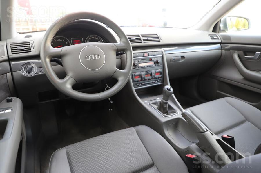 Audi A4 2002 in Tukums, with an engine capacity of 2.00 L and mileage of 241 thousand km for 1550 €, photo 8 on AUTOMOTO.COM.LV