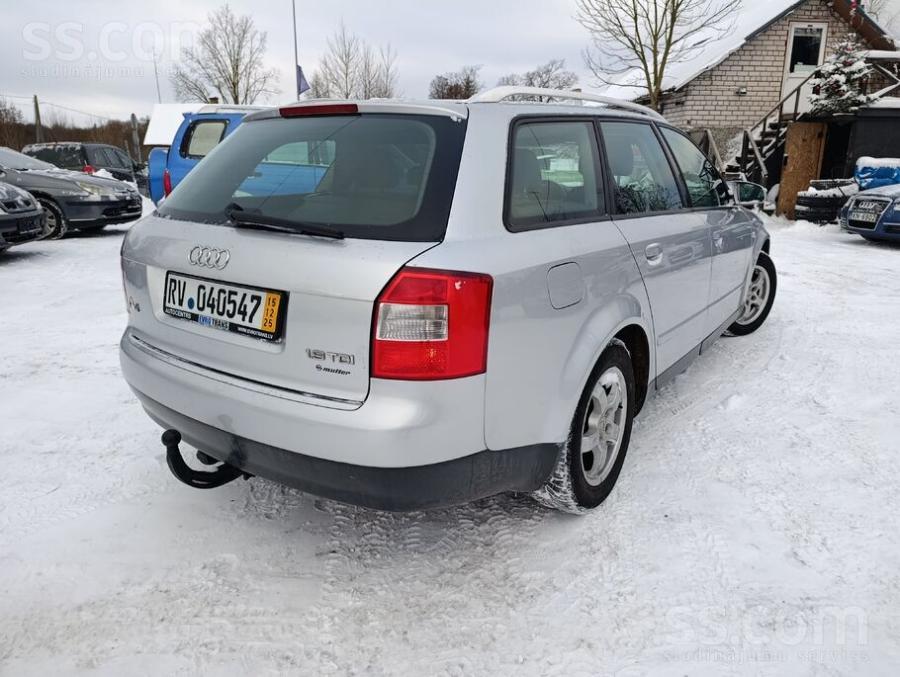Audi A4 2002 in Rezekne, with an engine capacity of 1.90 L and mileage of 245 thousand km for 2850 €, photo 4 on AUTOMOTO.COM.LV