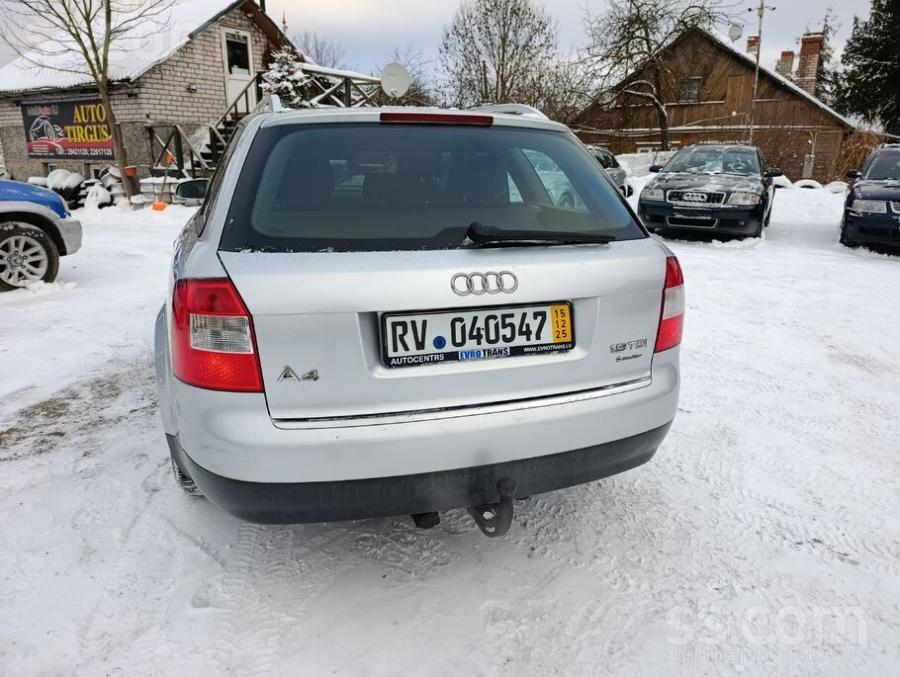 Audi A4 2002 in Rezekne, with an engine capacity of 1.90 L and mileage of 245 thousand km for 2850 €, photo 5 on AUTOMOTO.COM.LV