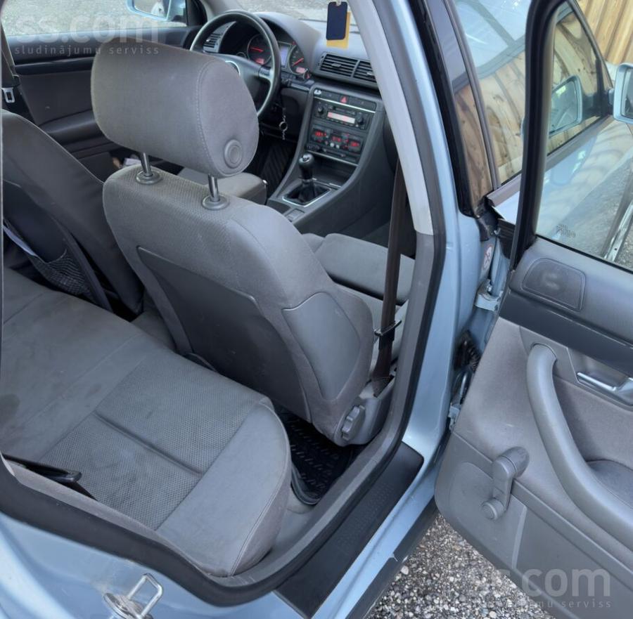 Audi A4 2002 in Cesis, with an engine capacity of 1.90 L and mileage of 491 thousand km for 1199 €, photo 18 on AUTOMOTO.COM.LV
