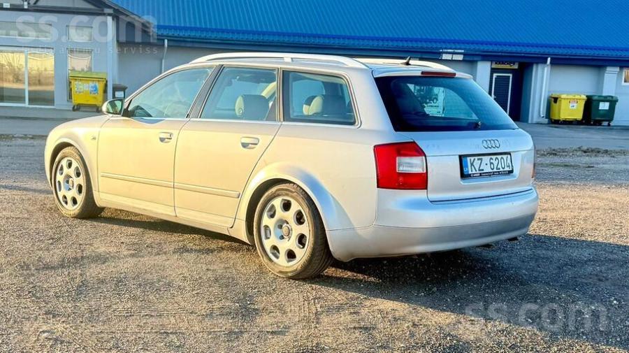 Audi A4 2002 Liepāja, ar dzinēja tilpumu 2.50 L un nobraukumu 412 tūkst. km par 1350 €, foto 3 vietnē AUTOMOTO.COM.LV