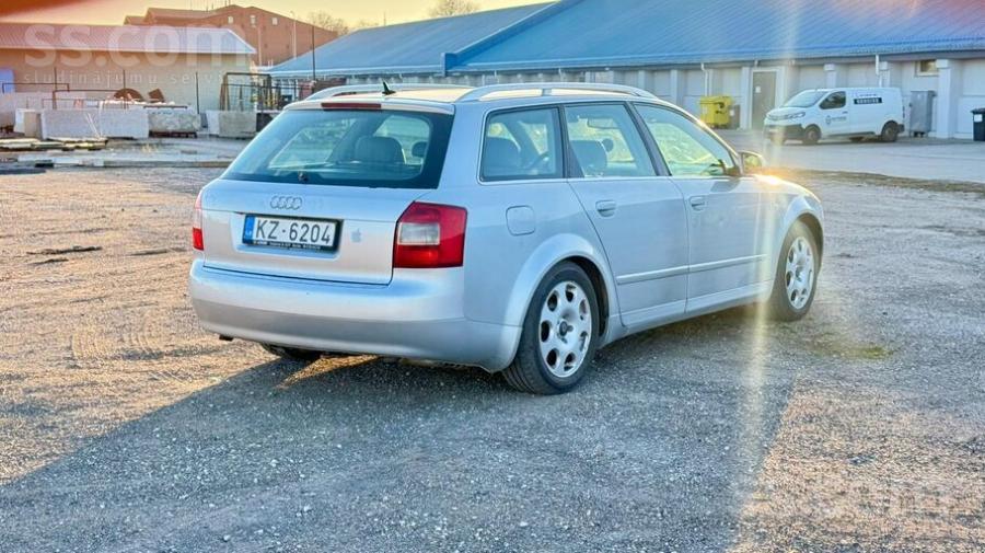 Audi A4 2002 Liepāja, ar dzinēja tilpumu 2.50 L un nobraukumu 412 tūkst. km par 1350 €, foto 7 vietnē AUTOMOTO.COM.LV
