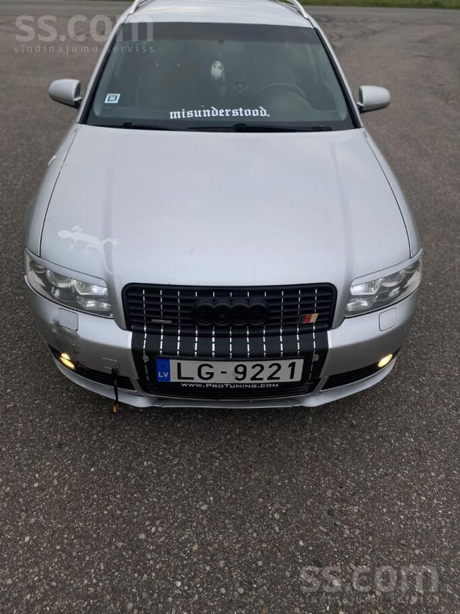 Audi A4 2002 Daugavpils, ar dzinēja tilpumu 2.50 L un nobraukumu 351 tūkst. km par 1400 €, foto 1 vietnē AUTOMOTO.COM.LV