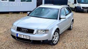 Audi A4 2002 Cēsis, ar dzinēja tilpumu 1.90 L un nobraukumu 424 tūkst. km par 1800 €, foto  vietnē AUTOMOTO.COM.LV