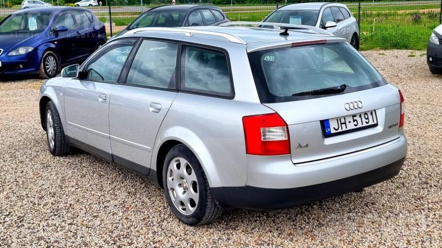 Audi A4 2002 Cēsis, ar dzinēja tilpumu 1.90 L un nobraukumu 424 tūkst. km par 1800 €, foto 9 vietnē AUTOMOTO.COM.LV