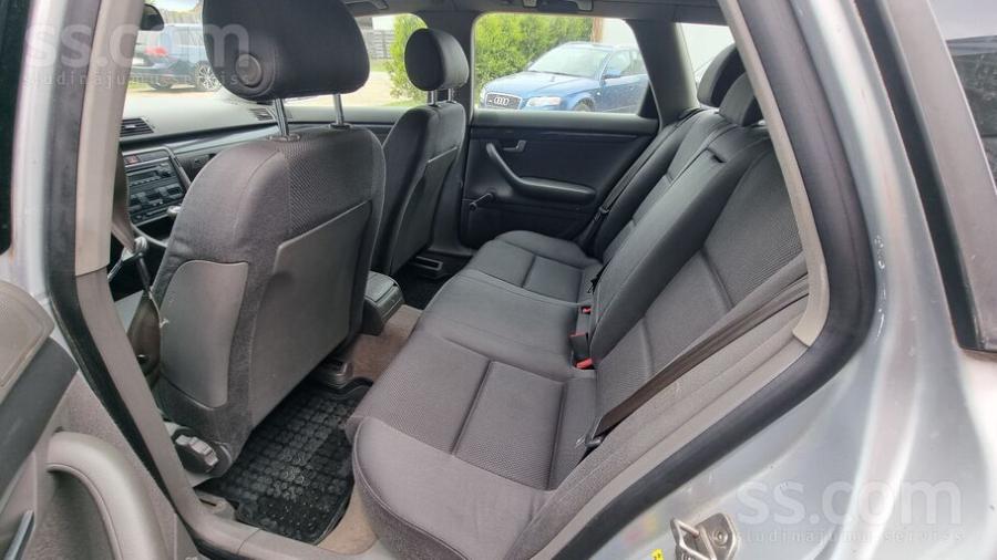 Audi A4 2002 Cēsis, ar dzinēja tilpumu 1.90 L un nobraukumu 424 tūkst. km par 1800 €, foto 17 vietnē AUTOMOTO.COM.LV