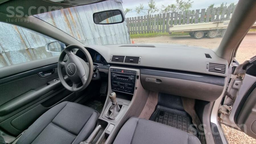 Audi A4 2002 Cēsis, ar dzinēja tilpumu 1.90 L un nobraukumu 424 tūkst. km par 1800 €, foto 19 vietnē AUTOMOTO.COM.LV
