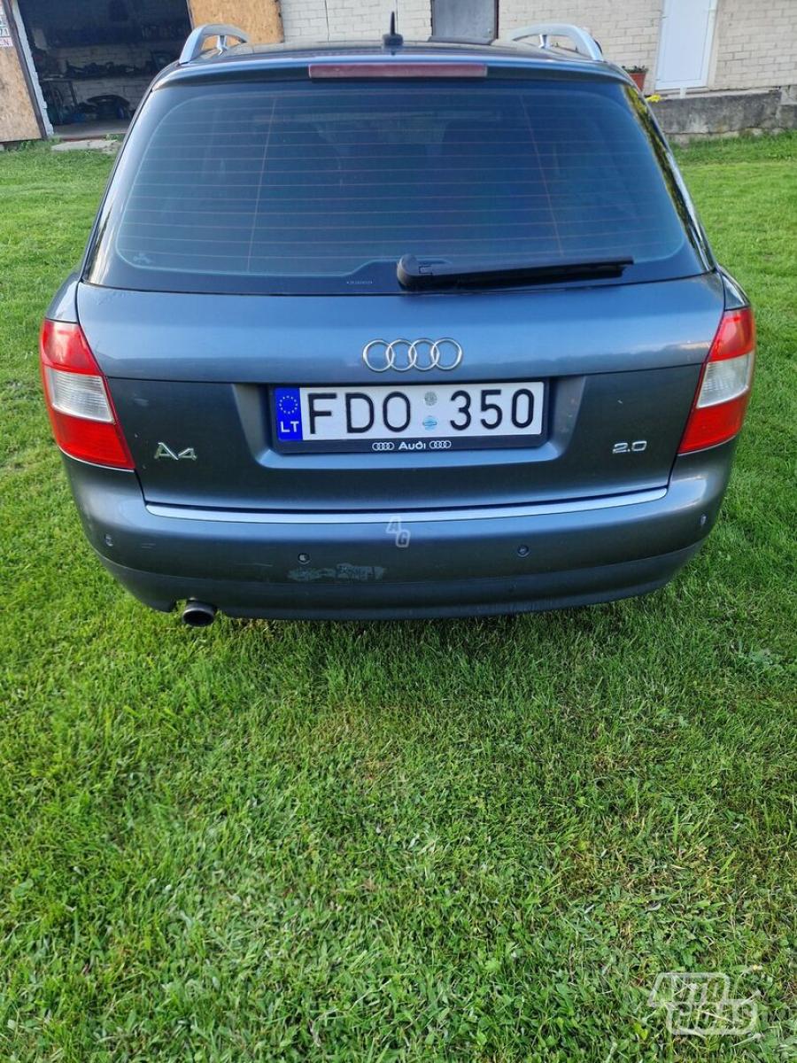 Audi A4 2002 Viļņa, ar dzinēja tilpumu 2.00 L un nobraukumu 253 tūkst. km par 750 €, foto 5 vietnē AUTOMOTO.COM.LV
