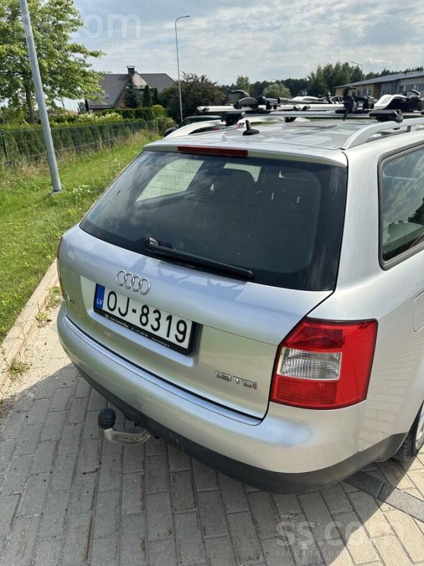 Audi A4 2002 in Riga, with an engine capacity of 1.90 L and mileage of 299 thousand km for 2800 €, photo 4 on AUTOMOTO.COM.LV