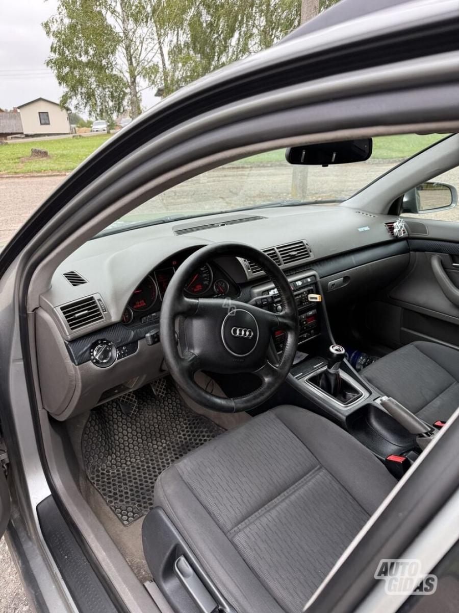 Audi A4 2002 in Alytus, with an engine capacity of 1.90 L and mileage of 390 thousand km for 1150 €, photo 11 on AUTOMOTO.COM.LV