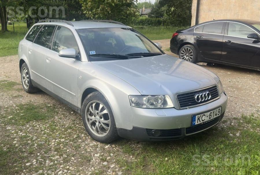 Audi A4 2003 in Dobele, with an engine capacity of 2.50 L and mileage of 346 thousand km for 1450 €, photo 1 on AUTOMOTO.COM.LV