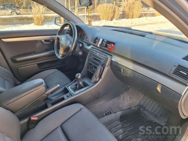 Audi A4 2003 in Jurmala, with an engine capacity of 1.90 L and mileage of 303 thousand km for 1700 €, photo 10 on AUTOMOTO.COM.LV