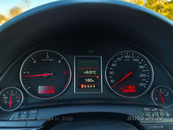 Audi A4 2003 in Haapsalu, with an engine capacity of 2.50 L and mileage of 372 thousand km for 2200 €, photo 9 on AUTOMOTO.COM.LV