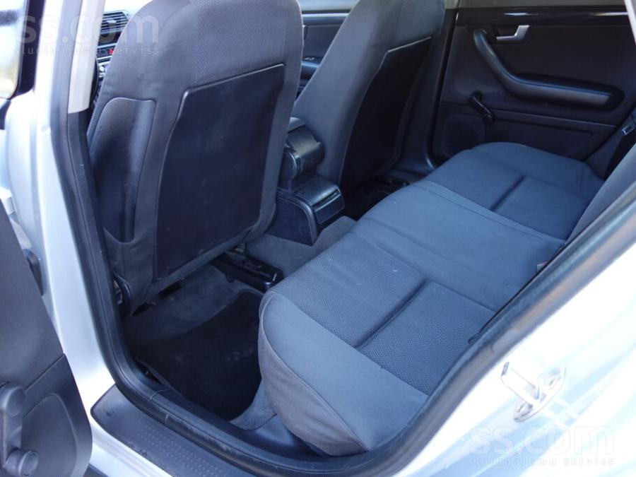 Audi A4 2003 Rīga, ar dzinēja tilpumu 1.90 L un nobraukumu 313 tūkst. km par 1990 €, foto 8 vietnē AUTOMOTO.COM.LV