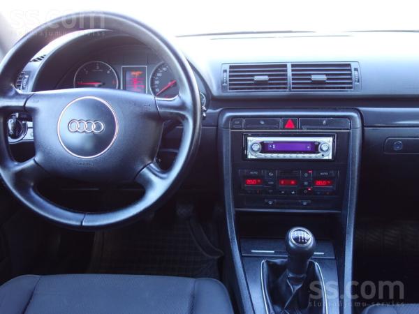 Audi A4 2003 Rīga, ar dzinēja tilpumu 1.90 L un nobraukumu 313 tūkst. km par 1990 €, foto 8 vietnē AUTOMOTO.COM.LV