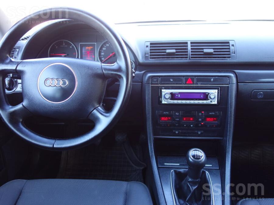 Audi A4 2003 Rīga, ar dzinēja tilpumu 1.90 L un nobraukumu 313 tūkst. km par 1990 €, foto 9 vietnē AUTOMOTO.COM.LV