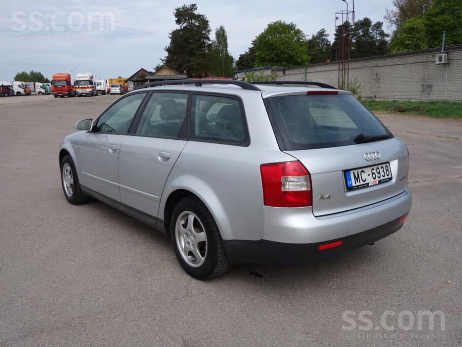 Audi A4 2003 Rīga, ar dzinēja tilpumu 1.90 L un nobraukumu 313 tūkst. km par 1990 €, foto 28 vietnē AUTOMOTO.COM.LV