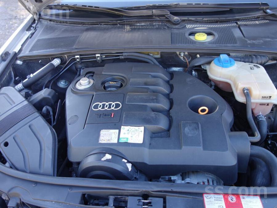 Audi A4 2003 Rīga, ar dzinēja tilpumu 1.90 L un nobraukumu 313 tūkst. km par 1990 €, foto 32 vietnē AUTOMOTO.COM.LV