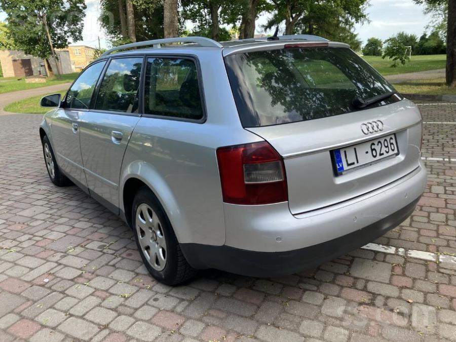 Audi A4 2003 in Jelgava, with an engine capacity of 1.90 L and mileage of 339 thousand km for 1490 €, photo 7 on AUTOMOTO.COM.LV