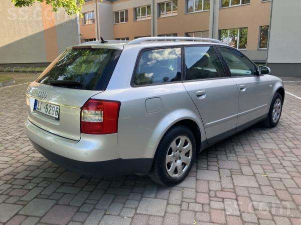 Audi A4 2003 in Jelgava, with an engine capacity of 1.90 L and mileage of 339 thousand km for 1490 €, photo 9 on AUTOMOTO.COM.LV