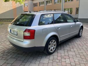 Audi A4 2003 in Jelgava, with an engine capacity of 1.90 L and mileage of 339 thousand km for 1490 €, photo 10 on AUTOMOTO.COM.LV