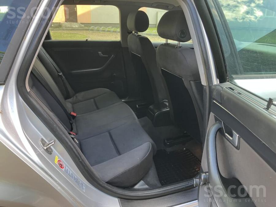 Audi A4 2003 in Jelgava, with an engine capacity of 1.90 L and mileage of 339 thousand km for 1490 €, photo 14 on AUTOMOTO.COM.LV