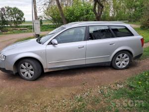 Audi A4 2003 Jelgava, ar dzinēja tilpumu 2.50 L un nobraukumu 370 tūkst. km par 1850 €, foto  vietnē AUTOMOTO.COM.LV