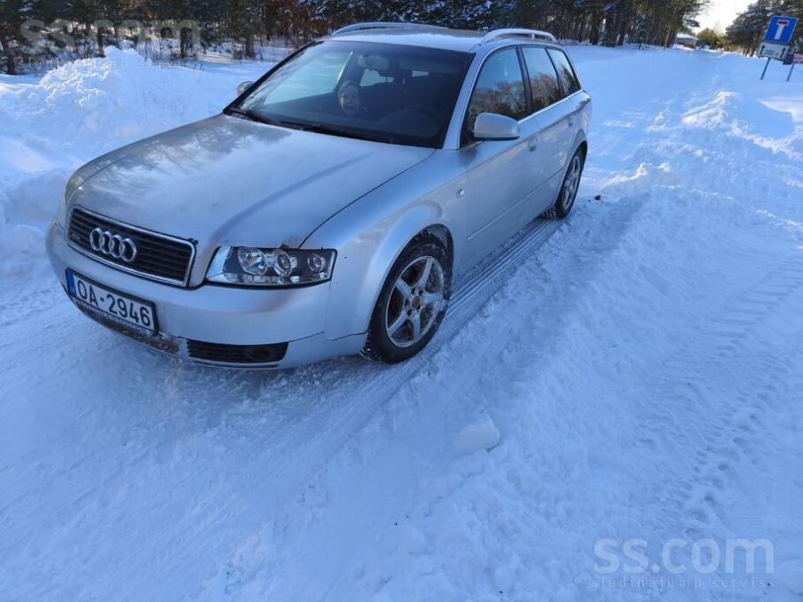 Ауди А4 2003 в Бауска, объемом двигателя 1.90 л и пробегом 374 тыс. км за 1250 €, фото 1 на AUTOMOTO.COM.LV