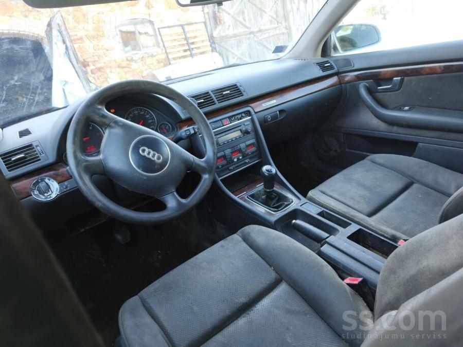 Ауди А4 2003 в Бауска, объемом двигателя 1.90 л и пробегом 374 тыс. км за 1250 €, фото 6 на AUTOMOTO.COM.LV