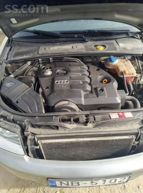 Audi A4 2003 in Rezekne, with an engine capacity of 1.90 L and mileage of 240 thousand km for 1850 €, photo 6 on AUTOMOTO.COM.LV