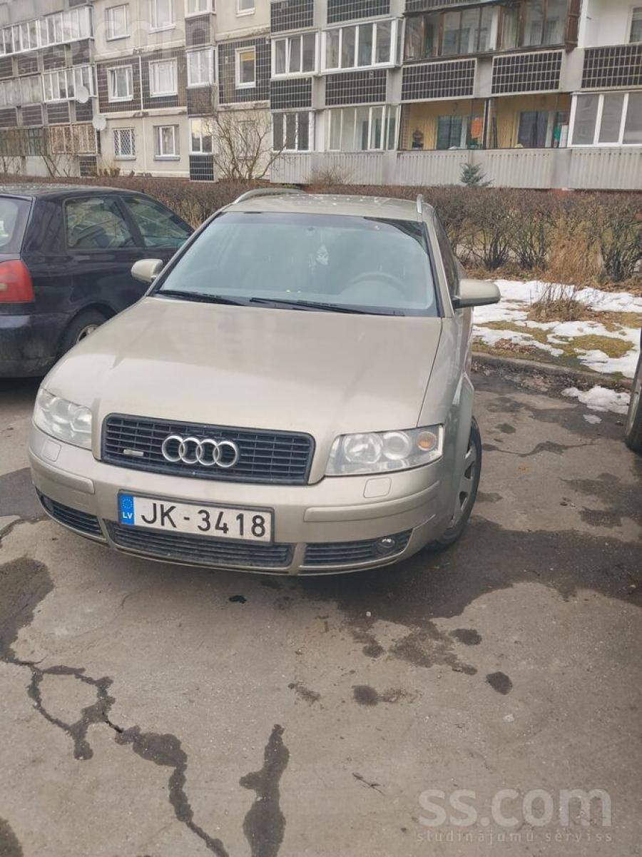Ауди А4 2003 в Рига, объемом двигателя 1.90 л и пробегом 319 тыс. км за 1250 €, фото 1 на AUTOMOTO.COM.LV