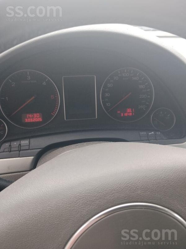 Ауди А4 2003 в Рига, объемом двигателя 1.90 л и пробегом 319 тыс. км за 1250 €, фото 6 на AUTOMOTO.COM.LV