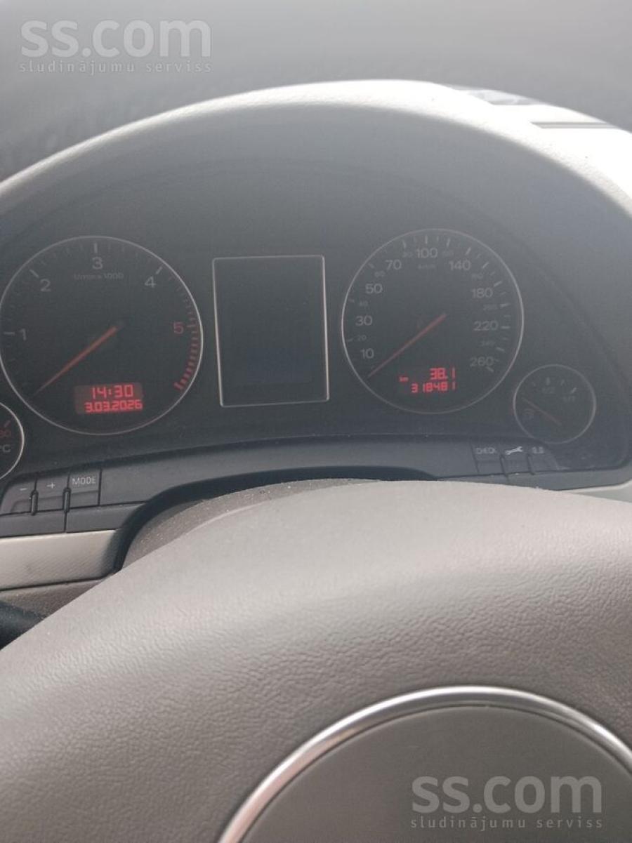 Ауди А4 2003 в Рига, объемом двигателя 1.90 л и пробегом 319 тыс. км за 1250 €, фото 7 на AUTOMOTO.COM.LV