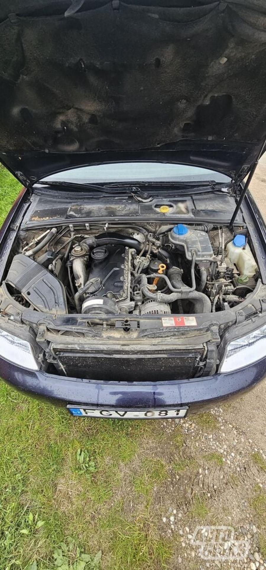 Audi A4 2003 Viļņa, ar dzinēja tilpumu 1.90 L un nobraukumu 364 tūkst. km par 850 €, foto 3 vietnē AUTOMOTO.COM.LV