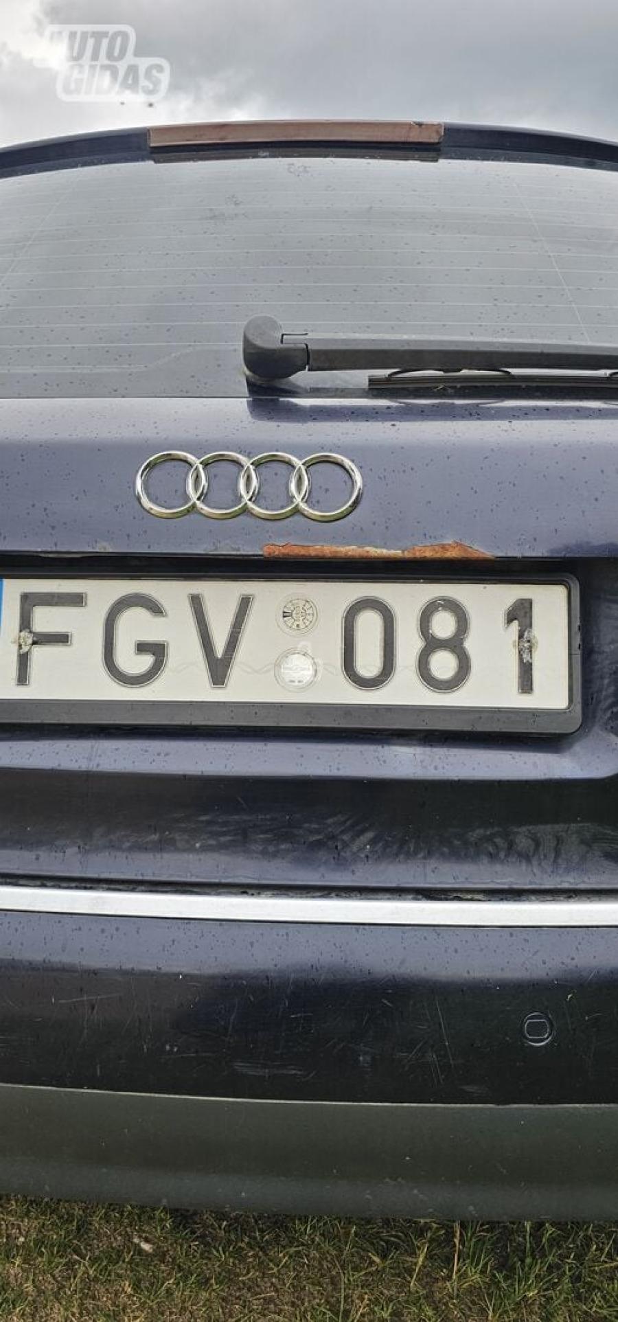 Audi A4 2003 Viļņa, ar dzinēja tilpumu 1.90 L un nobraukumu 364 tūkst. km par 850 €, foto 9 vietnē AUTOMOTO.COM.LV