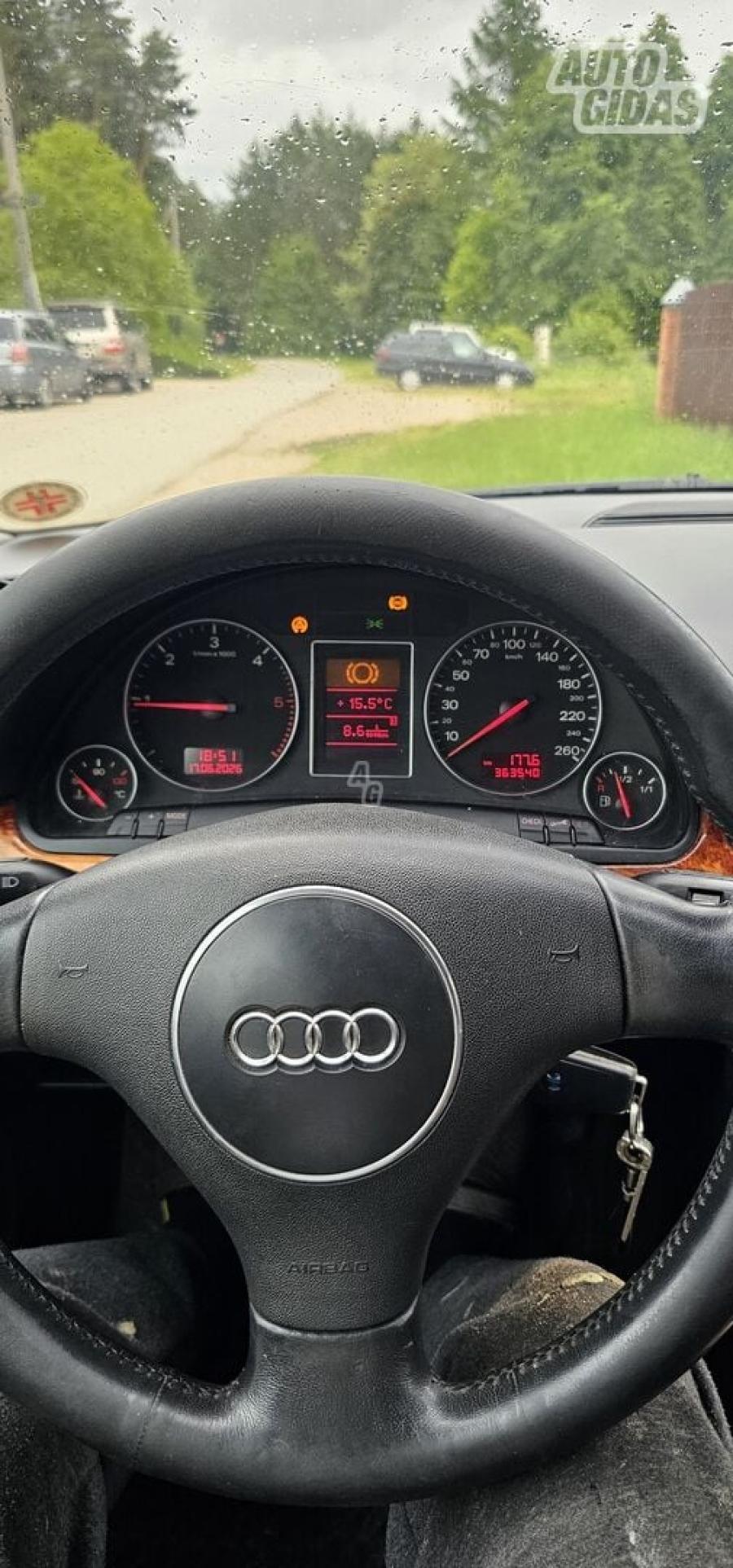 Audi A4 2003 Viļņa, ar dzinēja tilpumu 1.90 L un nobraukumu 364 tūkst. km par 850 €, foto 15 vietnē AUTOMOTO.COM.LV