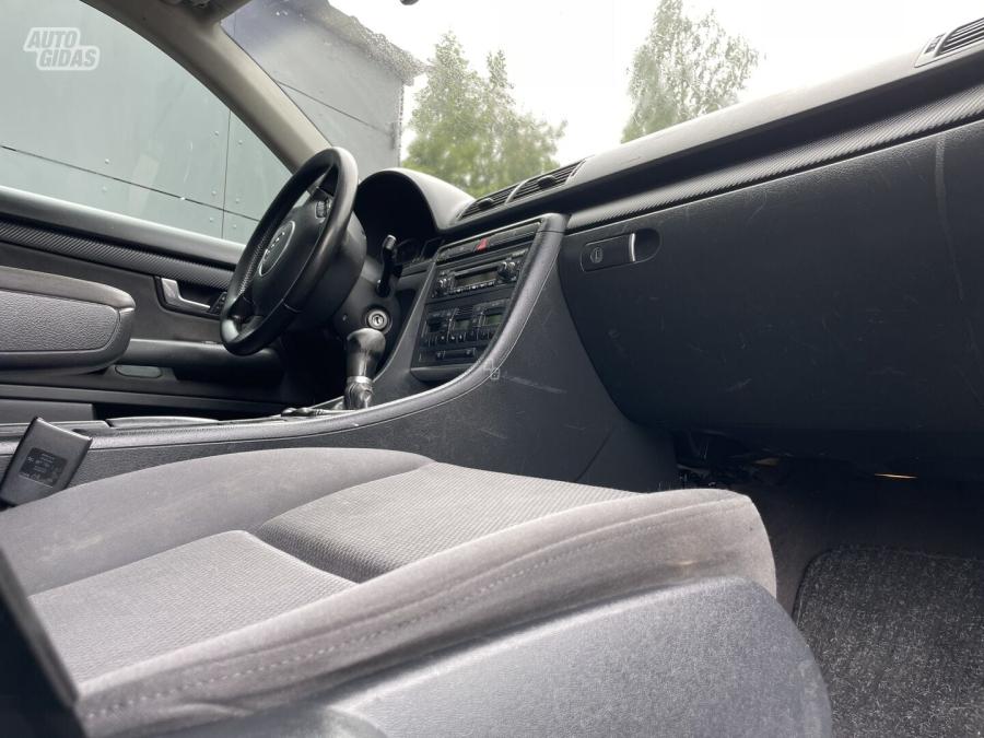 Audi A4 2003 in Alytus, with an engine capacity of 1.90 L and mileage of 400 thousand km for 1000 €, photo 12 on AUTOMOTO.COM.LV