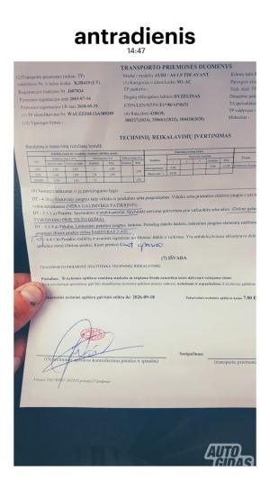 Ауди А4 2003 в Вильнюс, объемом двигателя 1.90 л и пробегом 429 тыс. км за 1750 €, фото 12 на AUTOMOTO.COM.LV
