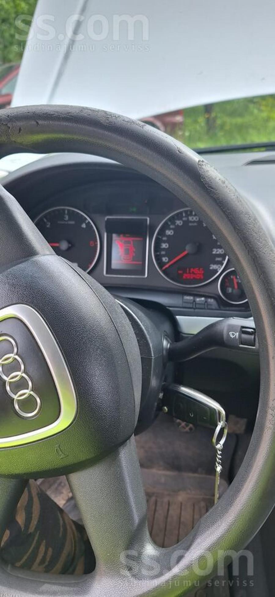 Audi A4 2004 Kuldīga, ar dzinēja tilpumu 1.90 L un nobraukumu 293 tūkst. km par 1900 €, foto 3 vietnē AUTOMOTO.COM.LV