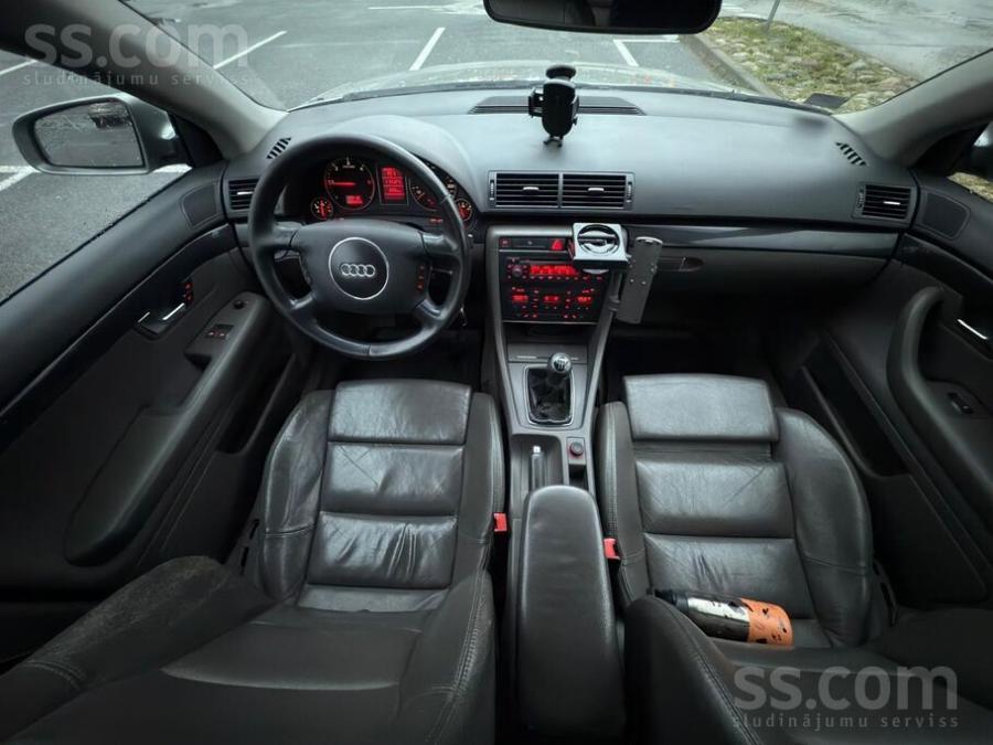 Audi A4 2004 in Riga, with an engine capacity of 1.90 L and mileage of 406 thousand km for 3200 €, photo 7 on AUTOMOTO.COM.LV