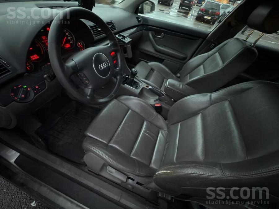 Audi A4 2004 in Riga, with an engine capacity of 1.90 L and mileage of 406 thousand km for 3200 €, photo 10 on AUTOMOTO.COM.LV