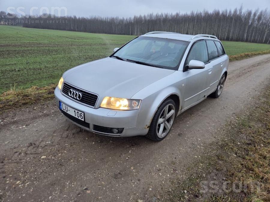 Audi A4 2004 in Valmiera, with an engine capacity of 1.90 L and mileage of 0 thousand km for 850 €, photo 2 on AUTOMOTO.COM.LV