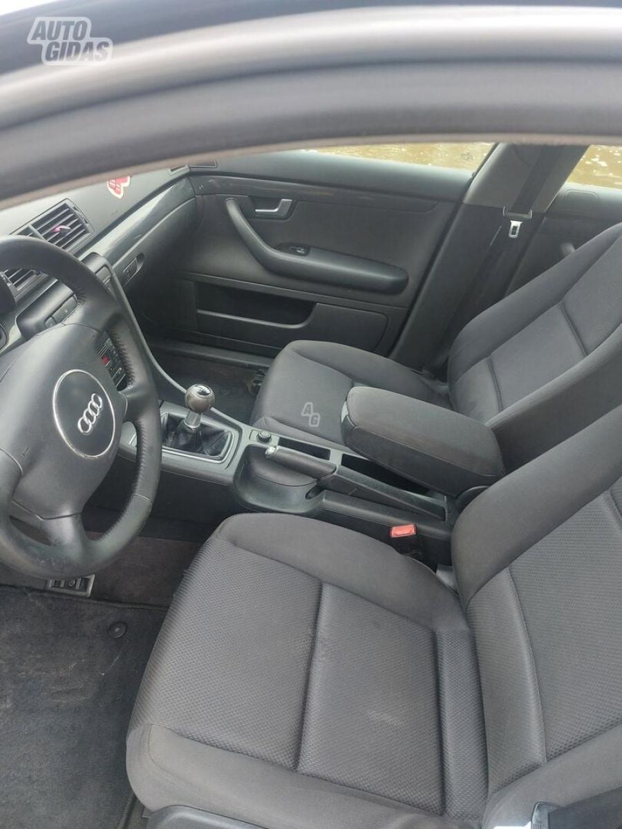 Audi A4 2004 Alīta, ar dzinēja tilpumu 1.90 L un nobraukumu 335 tūkst. km par 1600 €, foto 8 vietnē AUTOMOTO.COM.LV