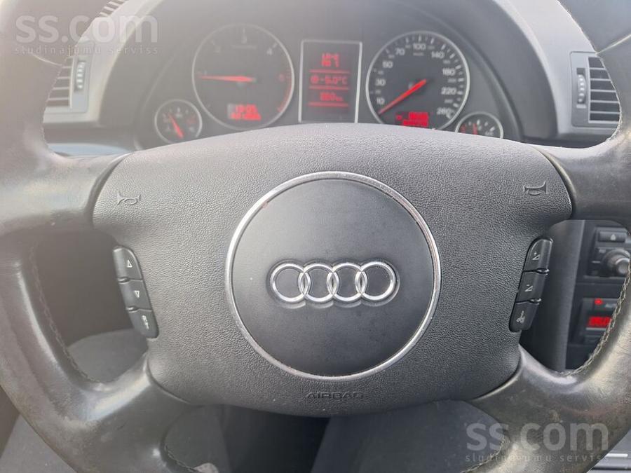Audi A4 2004 in Bauska, with an engine capacity of 1.90 L and mileage of 345 thousand km for 1850 €, photo 18 on AUTOMOTO.COM.LV