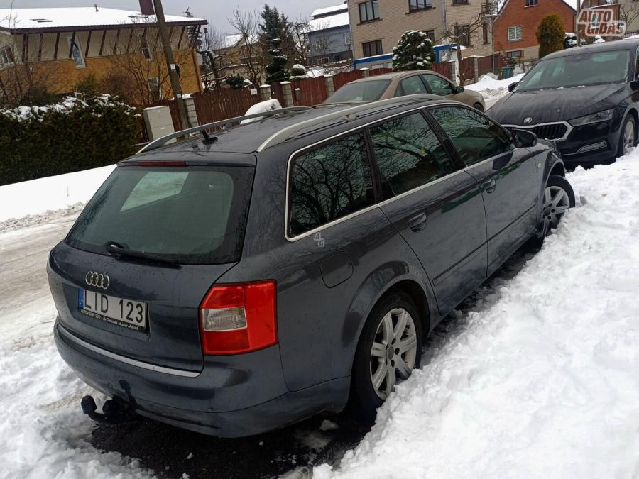 Audi A4 2004 in Kaunas, with an engine capacity of 1.90 L and mileage of 282 thousand km for 2350 €, photo 6 on AUTOMOTO.COM.LV