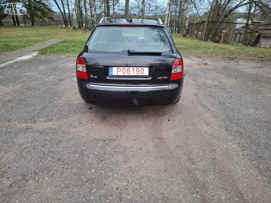 Audi A4 2004 in Marijampole, with an engine capacity of 1.90 L and mileage of 29 thousand km for 2450 €, photo 7 on AUTOMOTO.COM.LV