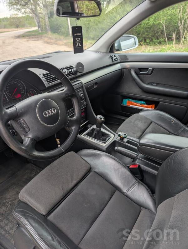 Audi A4 2004 in Riga, with an engine capacity of 1.90 L and mileage of 428 thousand km for 1600 €, photo 8 on AUTOMOTO.COM.LV